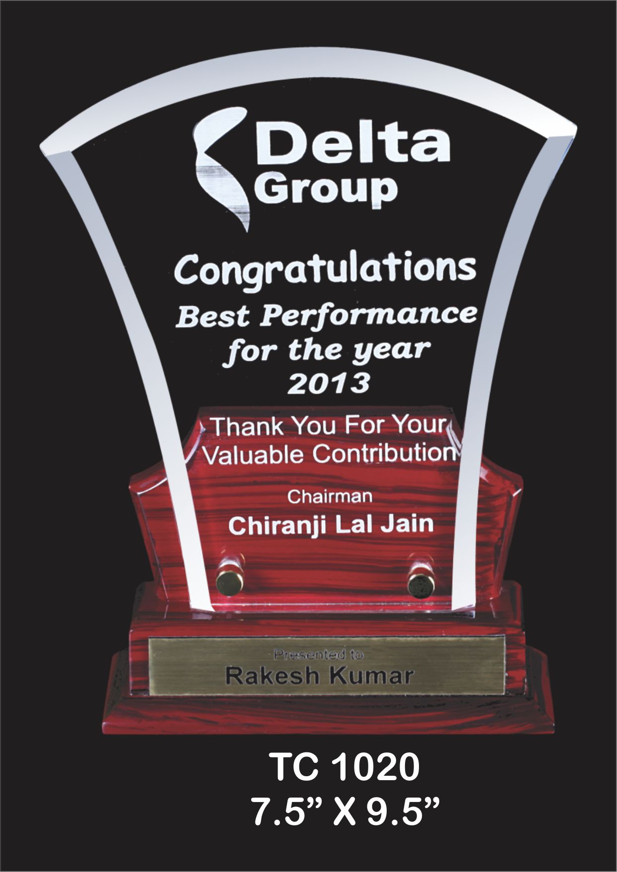 Acrylic Trophy Maker,trophies & Awards manufacturers Shop in Delhi NCR ...