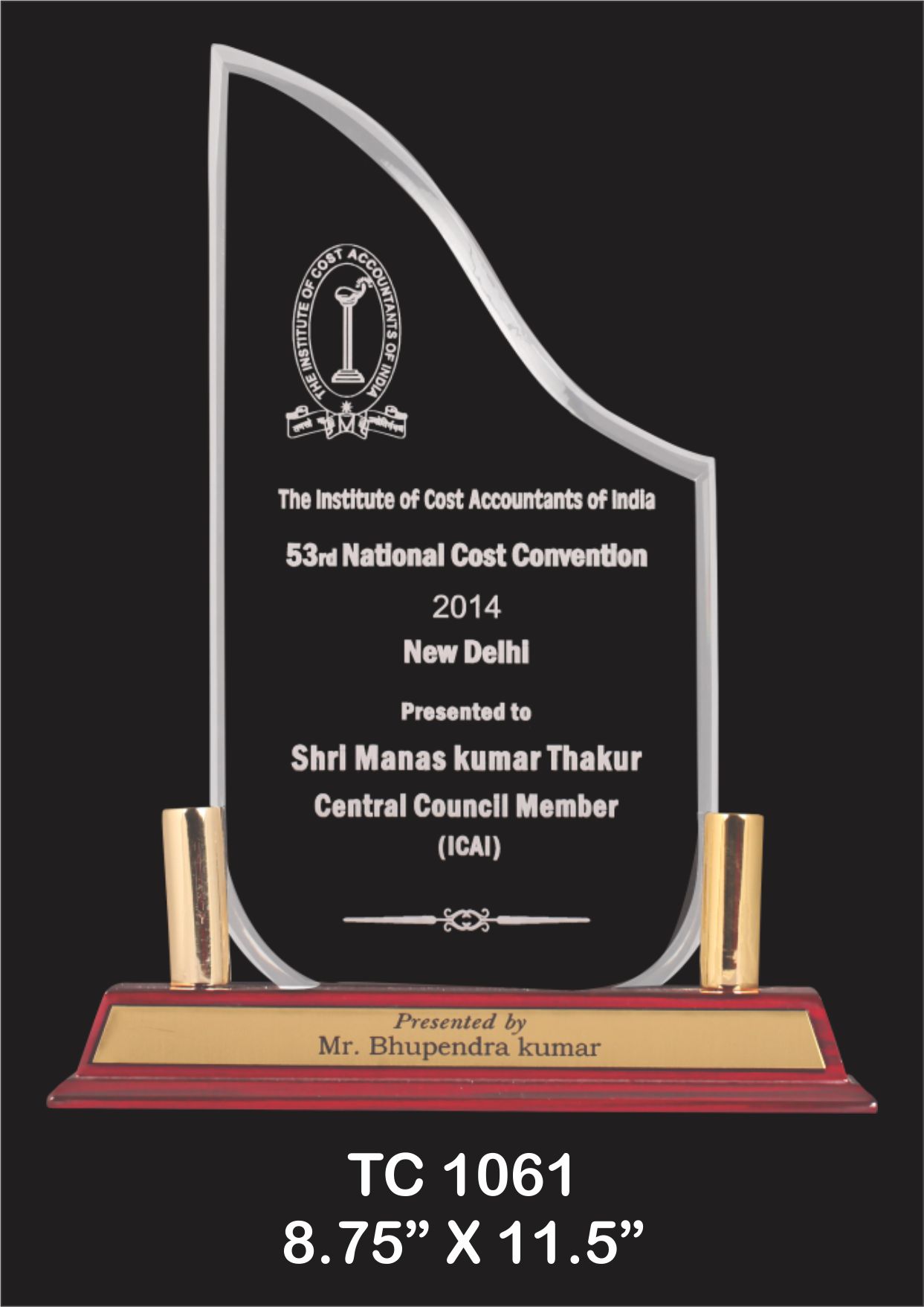 Acrylic Trophy Maker,trophies & Awards manufacturers Shop in Delhi NCR ...