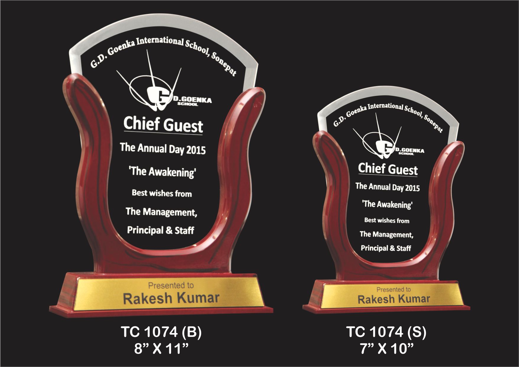 Acrylic Trophy Maker,trophies & Awards manufacturers Shop in Delhi NCR ...