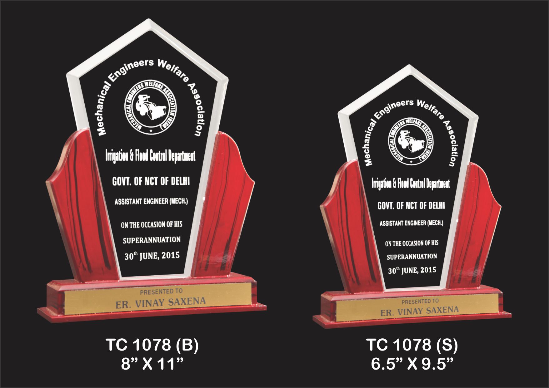Acrylic Trophy Maker,trophies & Awards manufacturers Shop in Delhi NCR ...