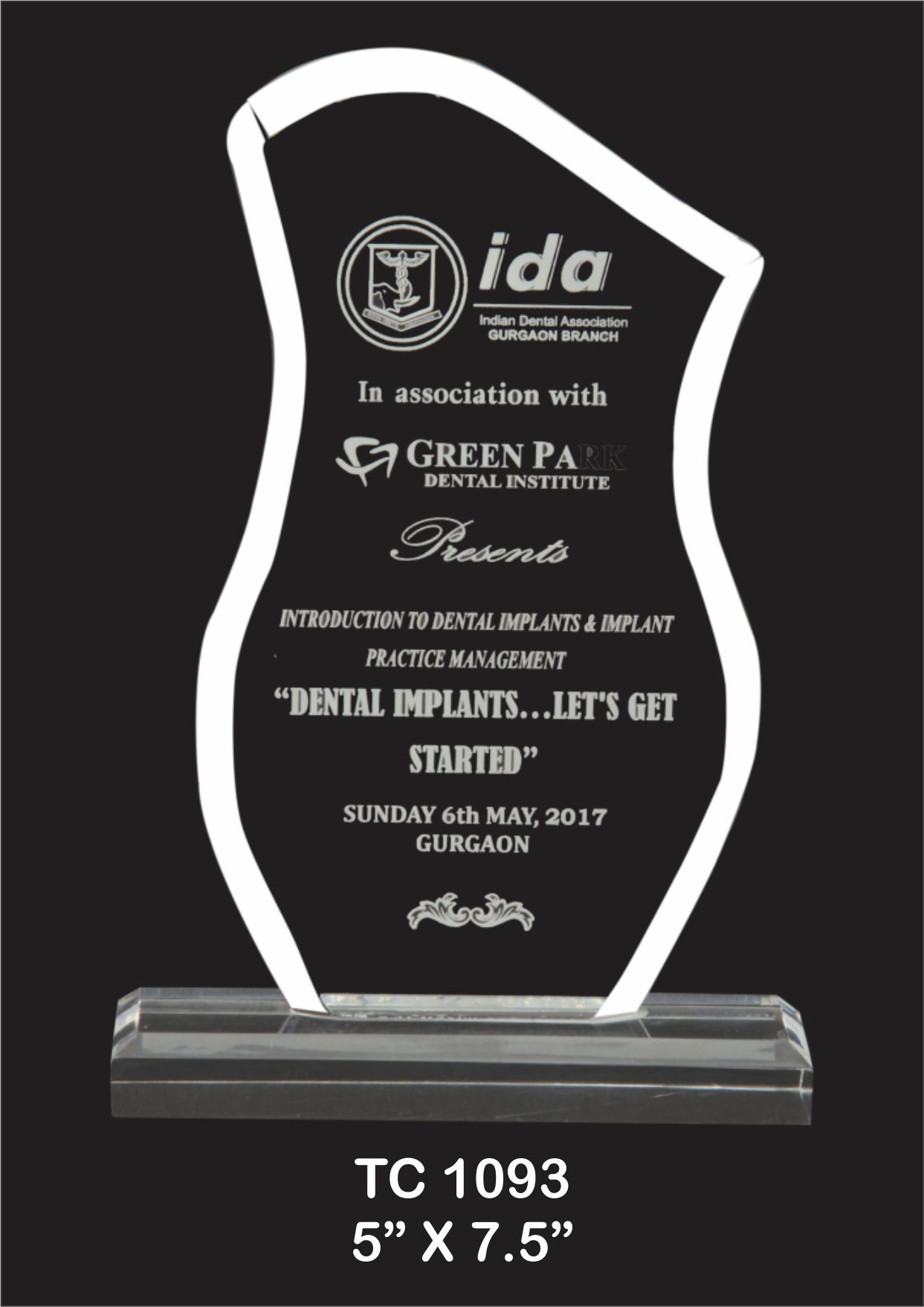 Acrylic Trophy Maker,trophies & Awards manufacturers Shop in Delhi NCR ...