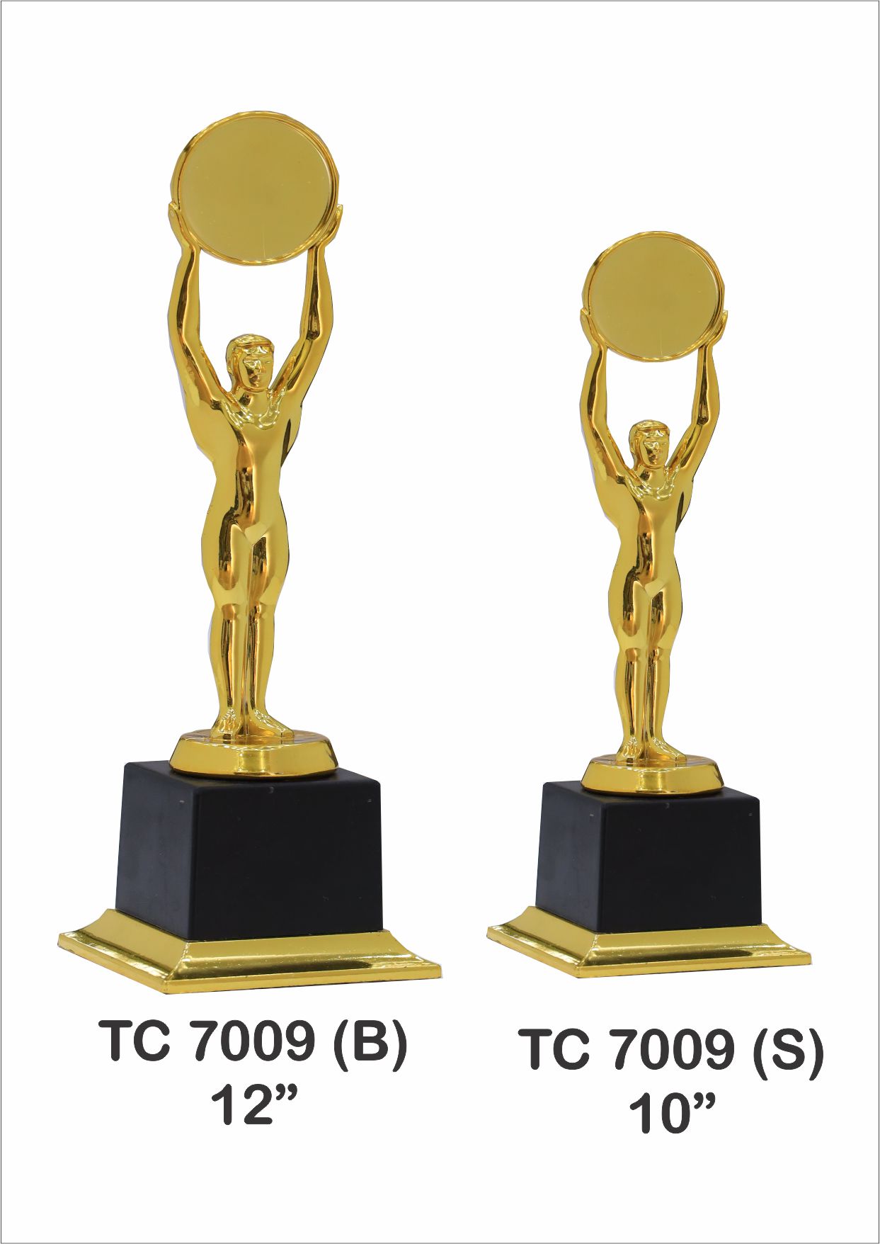 Flag Trophies & Awards Black Base