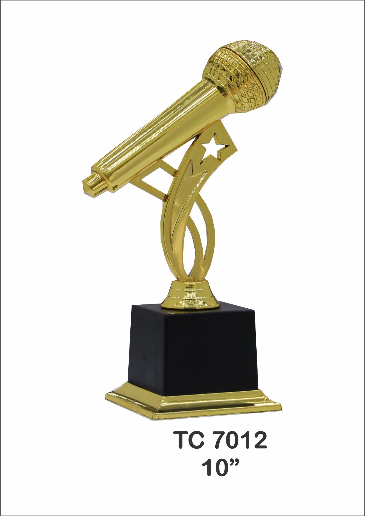 Flag Trophies & Awards Black Base